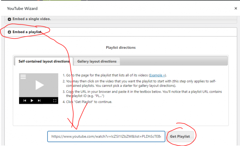How to embed youtube playlist using Embed Plus for YouTube - scmGalaxy